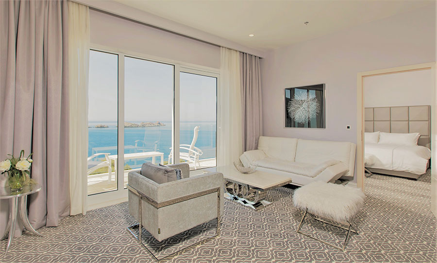 Luxury King Sea View Suite - Royal Palm Hotel Dubrovnik, Croatia
